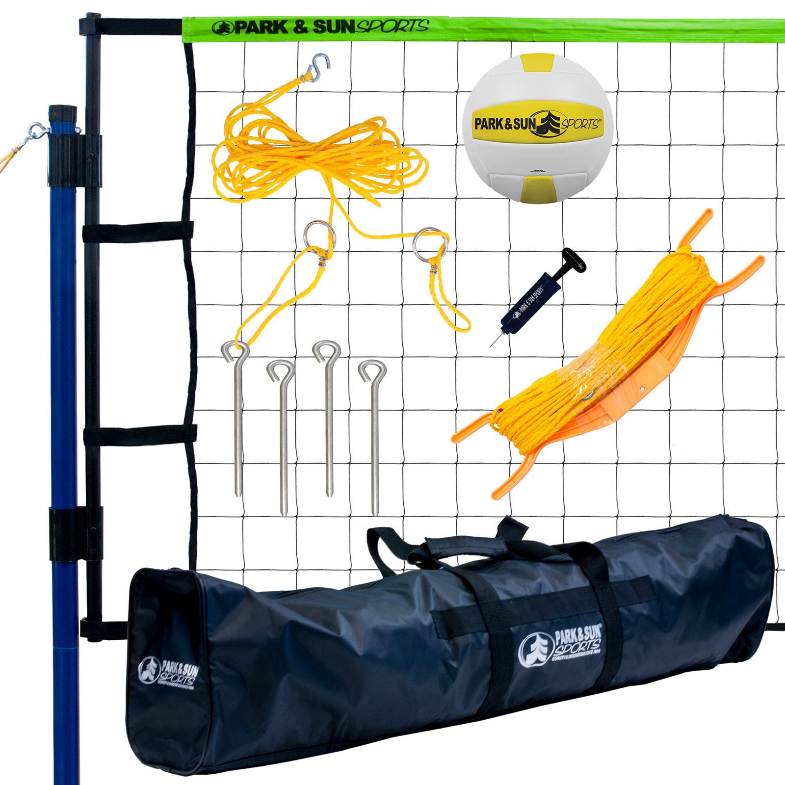 Park & Sun Spiker Flex Volleyball Set - Walmart.com