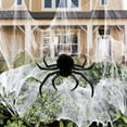 Halloween Inflatable Spider Halloween Outdoor Decorations Hairy Black