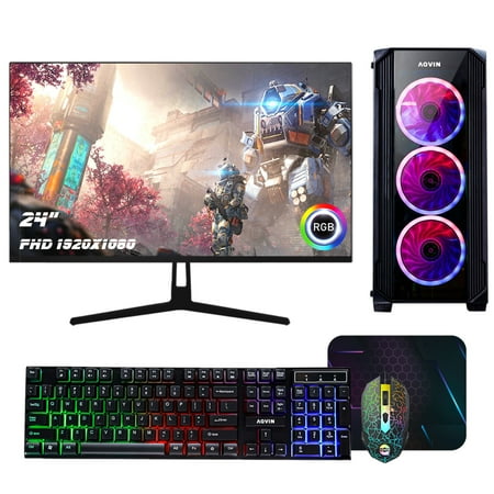 Gaming PC Desktop PC AQVIN Tower Computer | Intel Core i7 Processor ...