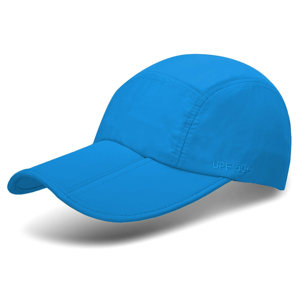 Unisex Foldable UPF 50+ Quick Dry Baseball Cap with Long Bill Portable ...