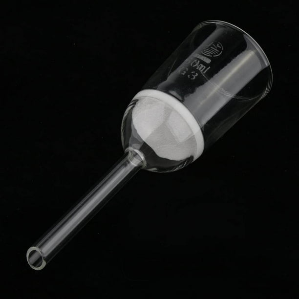pitrice Glass Buchner Funnel w/ Sintered Disk Filter Lab Vacuum ...