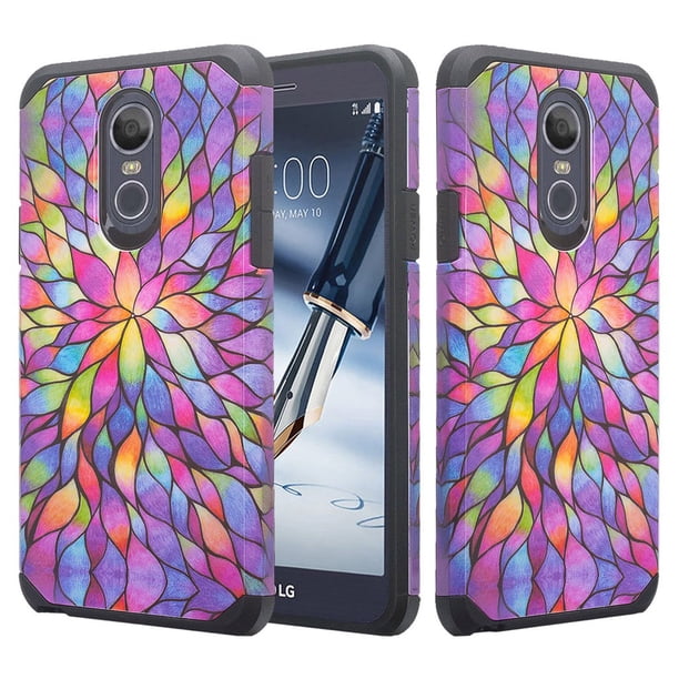 LG Stylo 4, LG Q Stylus Case, Cute Girls Women Slim Hybrid Dual Layer ...