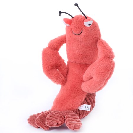 Xizioo Plush Lobster Stuffed Animal - Soft Fur Huggable Red Lobster ...