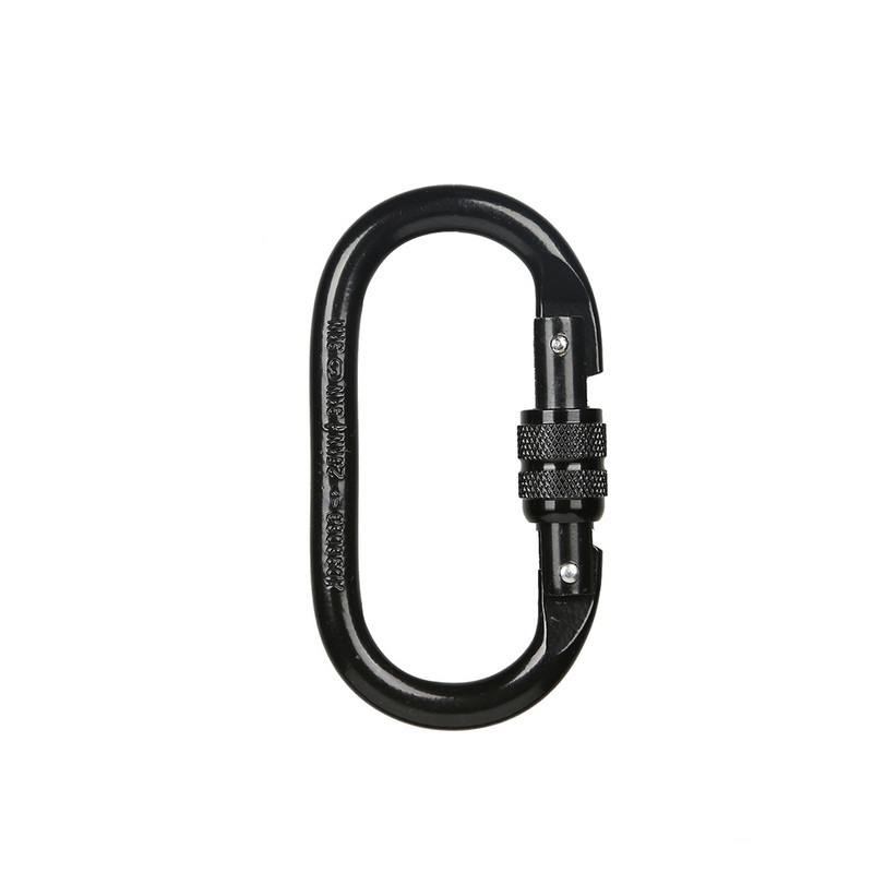 Climbing Carabiner 25 kN 5620 LB Heavy Duty Rugged Terrain Locking ...