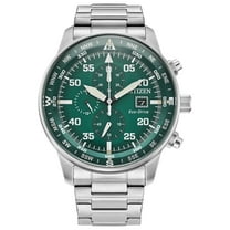 Citizen Men's Eco-Drive Weekender Brycen Stainless Chronograph Watch ...