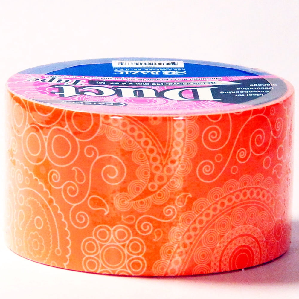 Duct Tape Paisley Print Designer Crafting Decorative Color - 1.88 inch ...