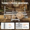 Portable Chainsaw Mill Kit with 14-36 Inch Guide Bar, 9ft Aluminum Rail ...