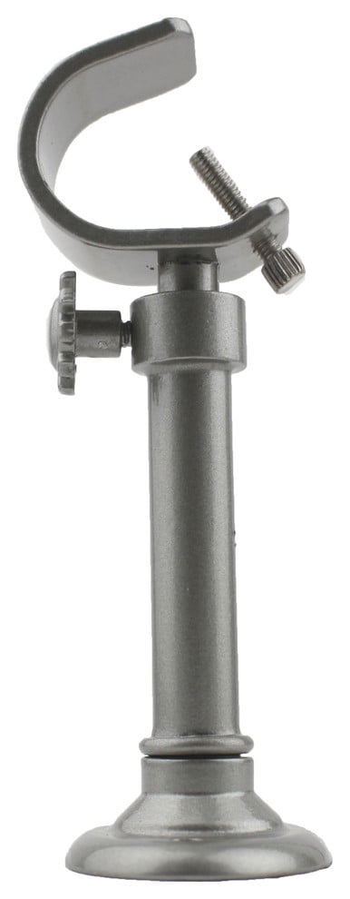 Urbanest Zinc Steel Adjustable Bracket for 1"-7/8" Rod, Pewter ...