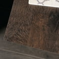 Sauder Carson Forge Side Table - Coffee Oak Finish - Shelf - Walmart.com