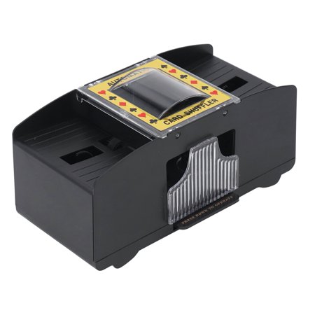 Electric Poker Shuffling Machine, Plastic Automatic Poker Shuffler For ...