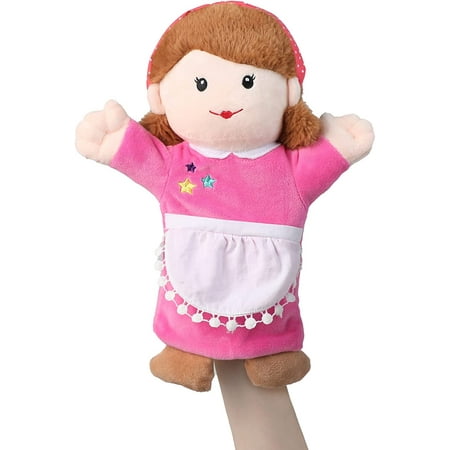 Family Hand Puppets, Role Paly Family Members Puppet Plush Soft Hand ...