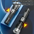 Outdoor Flashlight Strong Light Long Range | Type-C Fast Charging | LED ...