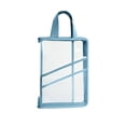 A4 Clear PVC Document Bag with Handle, Multi Pocket Subject Folder for ...