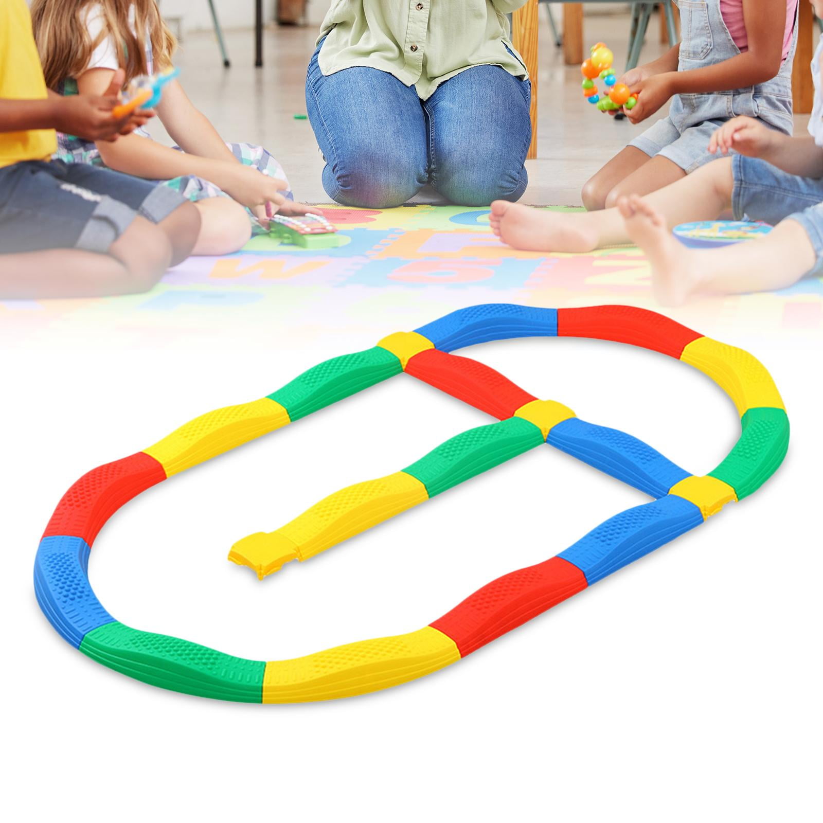 Barra de equilibrio para niños Juego activo Juego interactivo de pasos Coordinación corporal ...