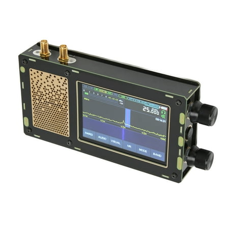 Portable Shortwave Receiver, DSP SDR Receiver 50KHz To 2GHz With 3.5in ...