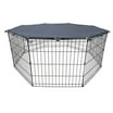 FurHaven Pet Products Mesh Open-Air Pet Playpen - Gray Pebbles, Medium ...