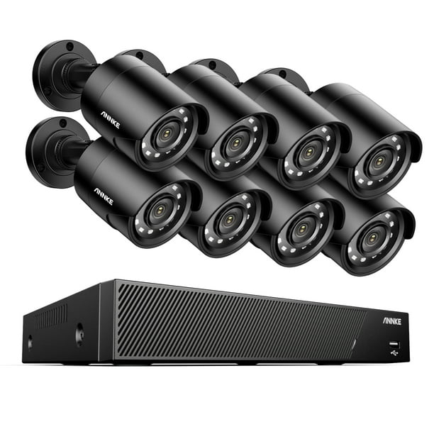 ANNKE 8CH 1080P Outdoor CCTV Video Home Security 8PCS Bullet ...