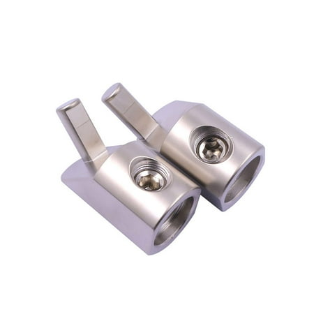 Goriertaly 2 Pieces Universal Car Stereo Aluminum Terminal Audio Amp ...