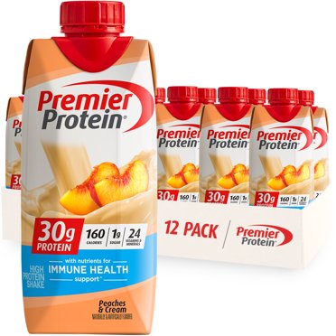 Premier Protein Clear Protein Drink, Tropical Punch, 20g Protein, 16.9 ...