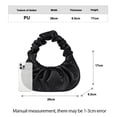 Agiufgs Women's Top-Handle Bag Pu Tote Bag Handbag, Large Capacity ...