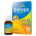 Ddrops Adult 1000 IU Vitamin D Liquid Drops, Easy-to-swallow, Chemical ...