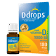 Ddrops® Adult Liquid Vitamin D3 Drops, 1000 IU Per Drop, 0.17 fl oz ...