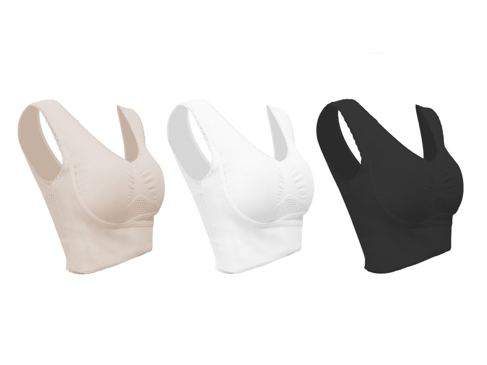KIT 3 Brassieres Fresh Bra Push Up XG I Love Shape 2078 | Walmart en línea