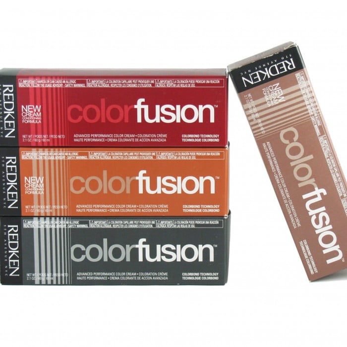 Redken Color Fusion Hair Color Permanent 4Br Brown/Red - Walmart.com