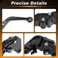Unique Bargains 1Pair Short Motorcycle Brake Clutch Levers for YAMAHA ...
