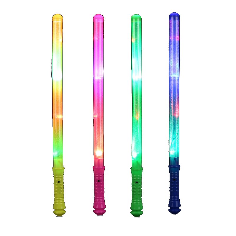Assorted Light Up Baton Stick Wand Pack of 12 - Walmart.com - Walmart.com