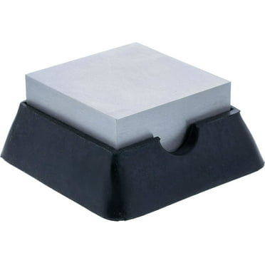 BENCH WIZARD 2.45" Steel Bench Block Durable Surface for Stamping ...