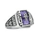 Keepsake Personalized Women's Crest Class Ring available in Valadium ...