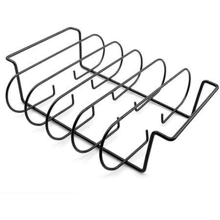 Rib Rack,Rib Racks for Smoking,BBQ Rib Rack for Gas Smoker or Charcoal ...