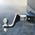Hyper Tough Trailer Hitch Ball Mount Kit, 4 inch Drop, 2 inch Ball ...