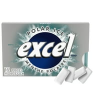 Excel Variety Pack Chewing Gum, Sugar-Free, 12 Pellets, Pack of 4 ...