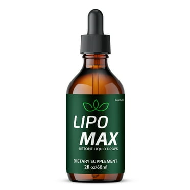 Lipo Max Liquid Supplement, LipoMax Drops, All Natural Premium Formula ...