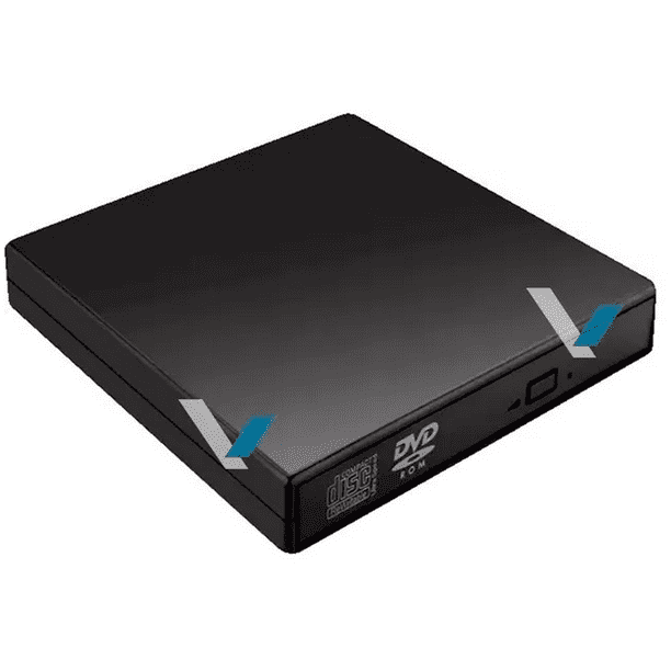 Lector Reproductor CD/DVD Grabador Quemador CD Externo USB Virtual Zone ...