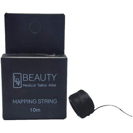 PreInked Eyebrow Mapping String Measuring Tool Ultrathin MessFree ...