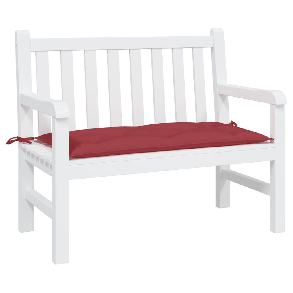 Click here for Vidaxl Garden Bench Cushion Wine Red 100x50x7cm Ox... prices