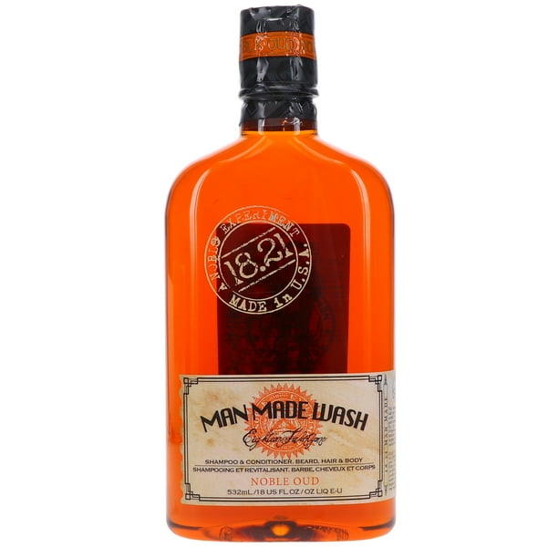 18.21 Man Made Wash 3-in-1 Noble Oud 18 oz - Walmart.com