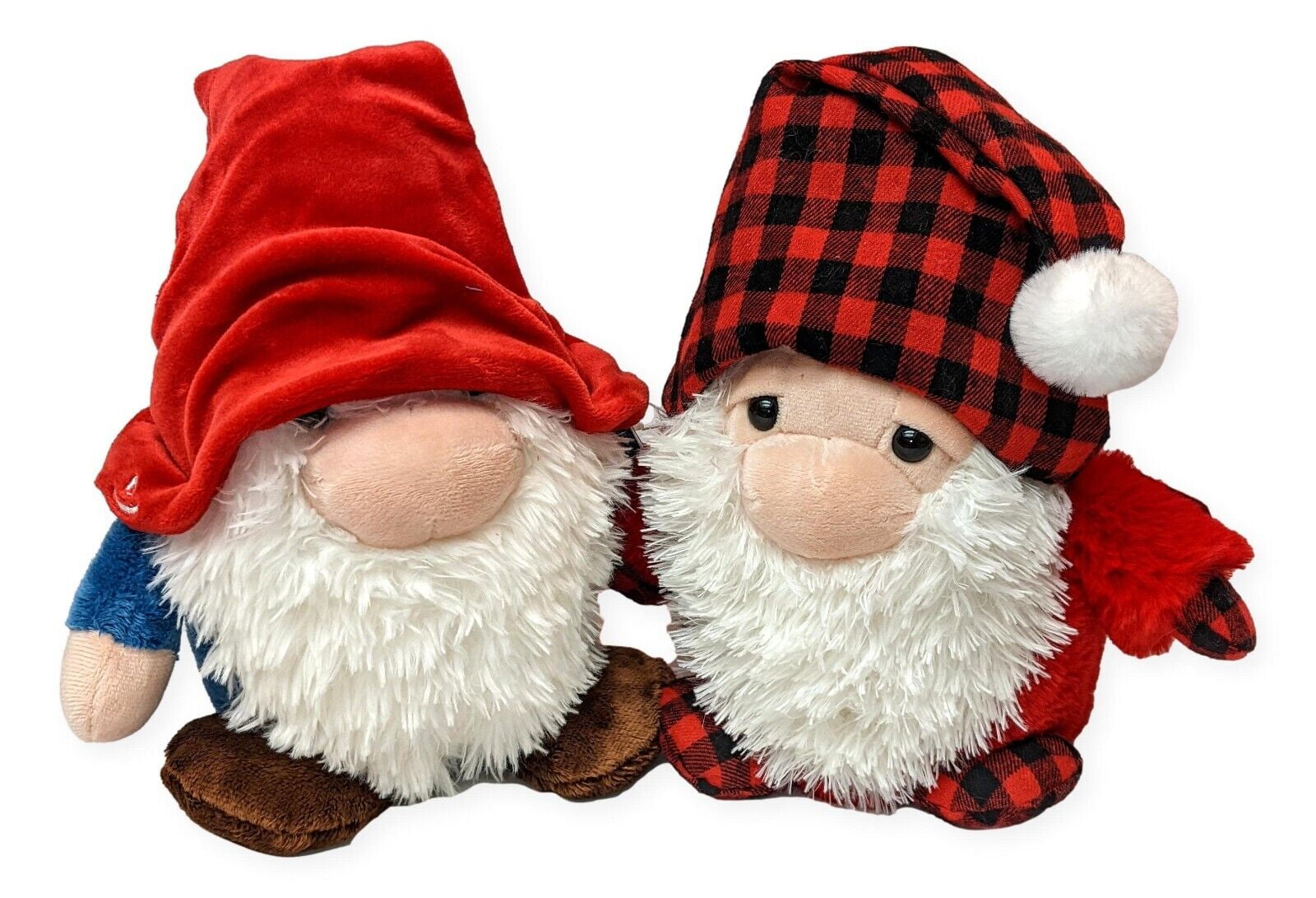 Set of 2 GNOMLINS Tinklink & Twinkleplum Gnomes 10" Plush by Aurora ...