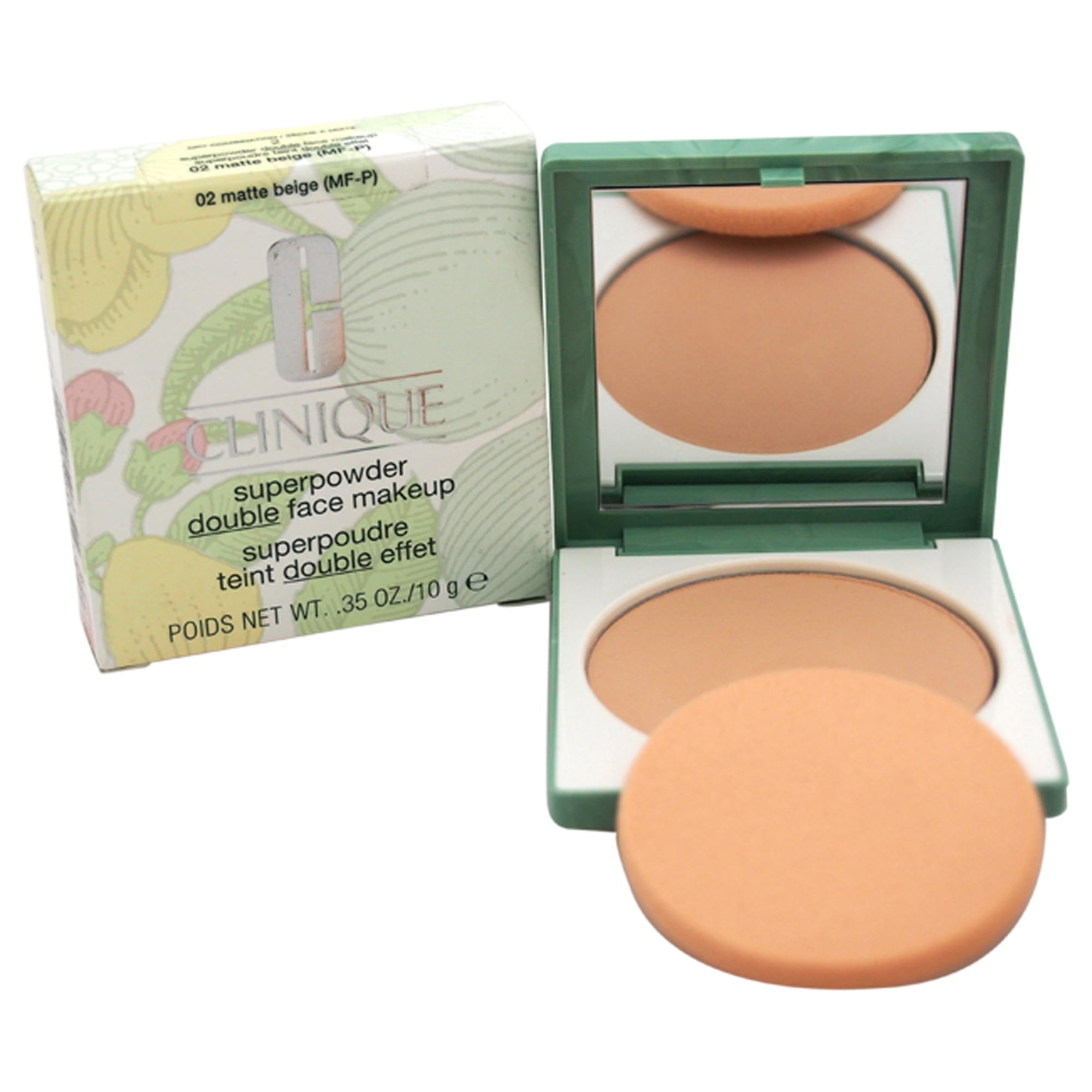 Maquillaje Superpowder Double Face Clinique 02 Matte Beige Polvo 0.35 ...