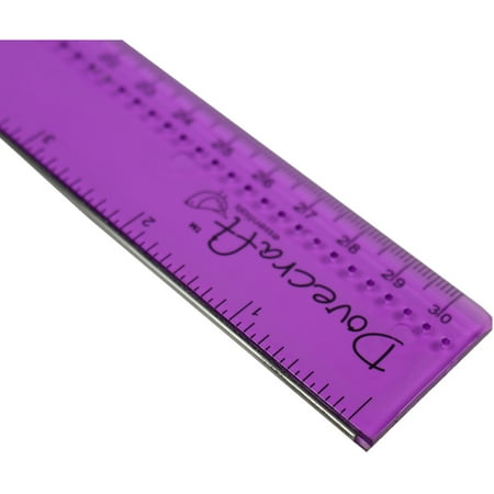 Dovecraft 12" Craft Ruler W/Metal Edge & Piercing Holes- - Walmart.ca