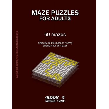 Big Book of Mazes for Senior Adults: Big Book of Mazes for Senior ...