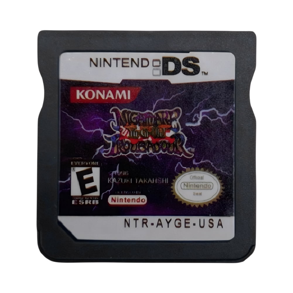 Tarjeta Pokemon/Dragon Quest/DQM2/Cstleuania juego para 3DS/3DS NDSi/NDS (Nightmare Troubadour ...