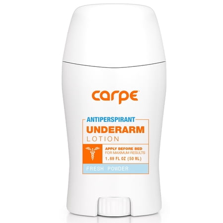Carpe Underarm Antiperspirant and Deodorant, Fresh Powder Scent ...