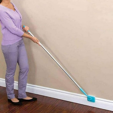Baseboard Cleaner Mop,Retractable Handle Household Cleaning Brush ...