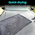 2 packs of 1300g per square meter car absorbent towels, double-sided ...