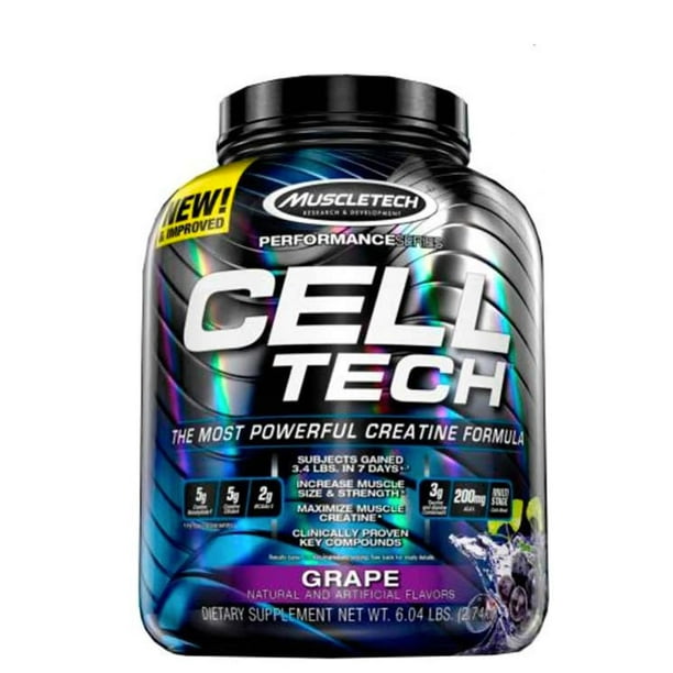 Creatina Muscletech Cell Tech 6 lbs Muscletech Cell Tech | Walmart en línea