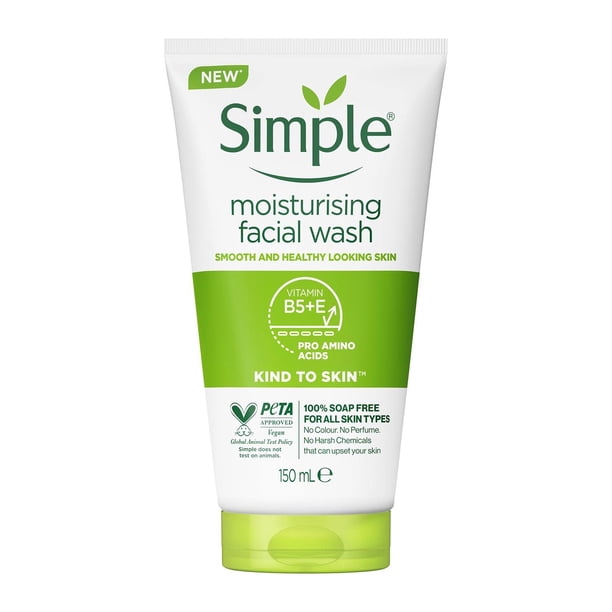 Jabón facial hidratante Simple Kind To Skin (150 ml) | Walmart en línea